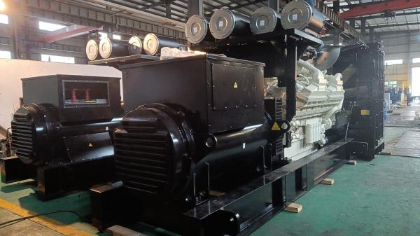 Quality Cummins 2500kva 11kv Diesel Generator Open Type Water Cooled for sale