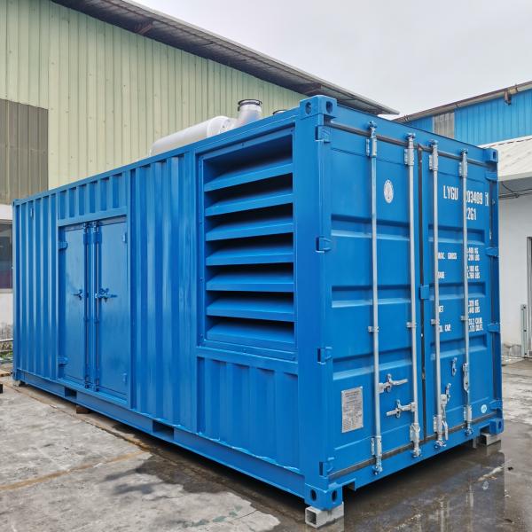 Quality Turbocharged Intercooled Electric Diesel Generators 900kva Mtu Emergency DG Set for sale