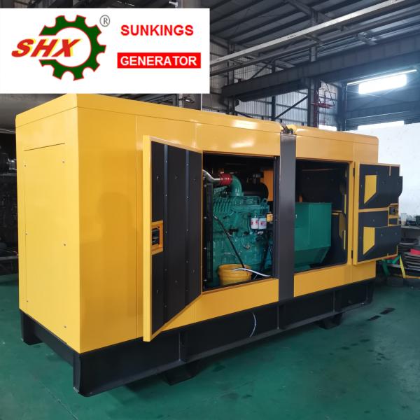 Quality 250kva Cummins Industrial Standby Power Generator Rainproof Easy To Move for sale