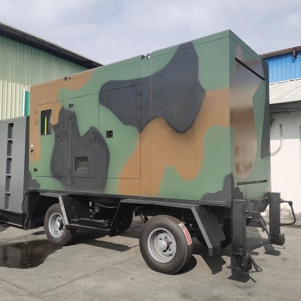 China Customizable Trailer Movable Perkins Diesel Generator Set supplier