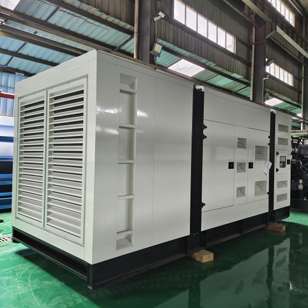 Quality Heavy duty Cummins Diesel Generator 1000kva used in mining site in Africa for sale
