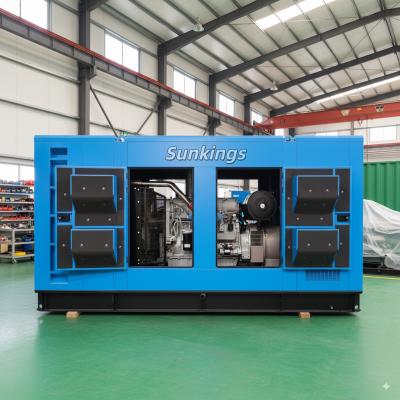 China Foshan Factory 500kva Diesel Generator Set Silent Proof Type With UK Engine Most Popular for sale