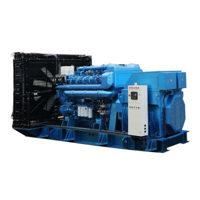 China SHX High Performance 16V Weichai, Yuchai 1000kw 1mw 2mw Natural Gas Geenrator for sale