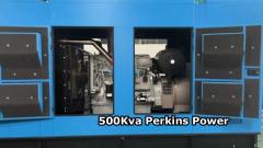 500Kva Perkins Diesel Generator Power Solution