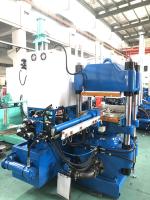 China Large Flat Vulcanizing Rubber Press Machine For Making Auto Rubber Bushing for sale