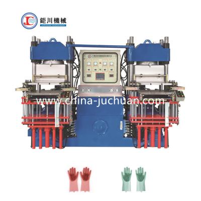 Cina Silicone Dishwashing Mittens Making Vacuum Compression Molding Machine in vendita