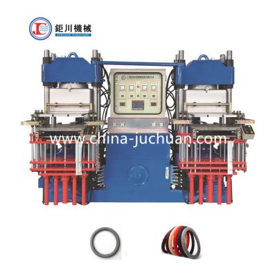 Cina Automatic Rubber Press Vacuum Compression Moulding Machine To Make Steering Wheel Cover Inner Rubber Ring in vendita