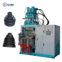 China Rubber Buffer Gel Block Making Machine Vertical Rubber Injection Molding Machine for sale