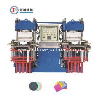 China Automatic Rubber Press Vacuum Compression Moulding Machine To Make Steering Wheel Cover Inner Rubber Ring for sale