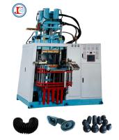 China Rubber Buffer Gel Block Making Machine Vertical Rubber Injection Molding Machine for sale