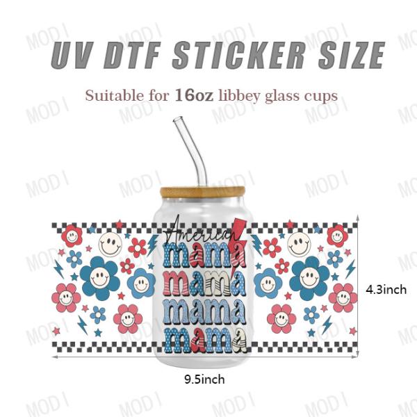 Quality UV DTF Cup Wrap Transfers Designs For Mama'S Day Designing Shirts for sale
