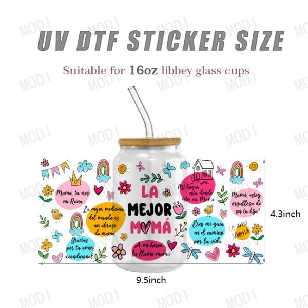 Quality UV DTF Transfer For Mom'S Day PET Material Preferred By UV Printers for sale