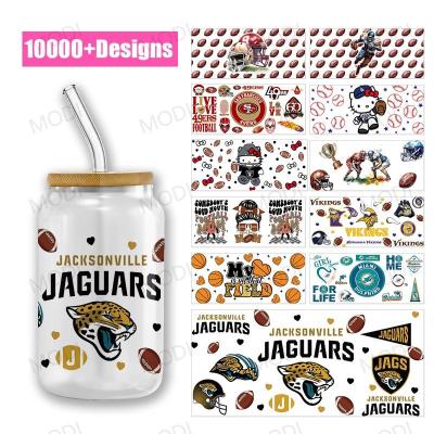 Cina UV DTF Transfer Cup Wrap Sticker per i palloni di vetro e le palle sportive Disegno del logo personalizzato in vendita