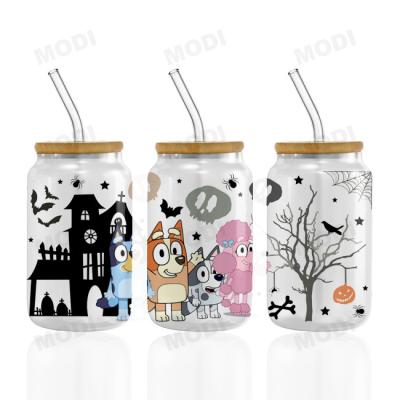 China Op maat gedrukte sticker mok UV DTF cup wrap koude overdrachten overdrachtspapier film groothandel Te koop