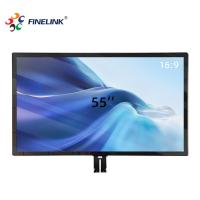 China Customized 55 Inch All In One Capacitive Touch Panel Screen RS485 Interface 10 Points for sale