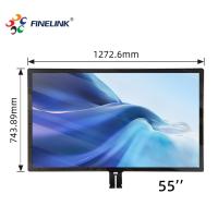 China Customized 55 Inch All In One Capacitive Touch Panel Screen RS485 Interface 10 Points for sale