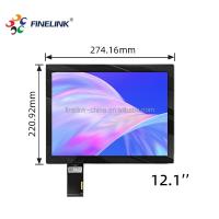 China 12.1 Inch Multi Touch Capacitive Touchscreen PCAP G+G 10 Points USB RS232 I2C for sale