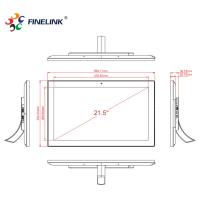 China 32 Inch Capacitive Touch All In One PC VA IPS Display Portable Computer for sale