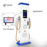 China 13.3 Inch Custom Capacitive Touch Panel G+G Structure 10 Points Multi-Touch for sale