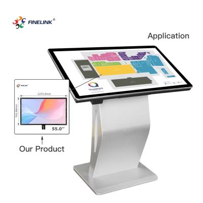 China 32-86 Inch Custom Touch Multi-point USB/I2C/RS232 Interface Large PC Capacitive Panel for sale