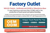 China OEM 19.5 Inch PCAP Touch Panel Capacitive G+G Structure 10 Point Multi Touch for sale