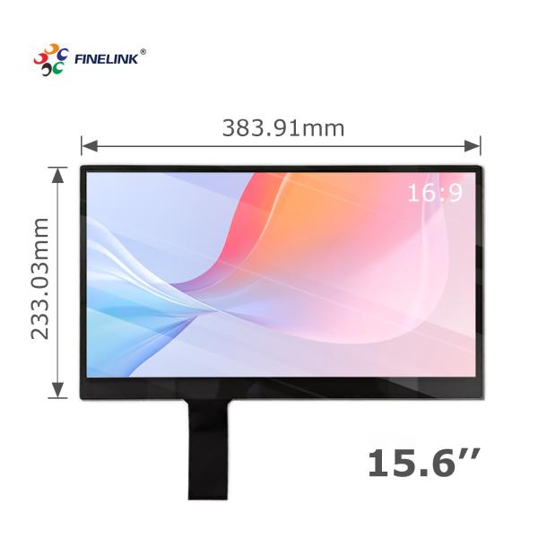 Quality USB I2C Interface Multi Touch PCAP GG 15.6 Inch Capacitive Touch Panel for POS for sale