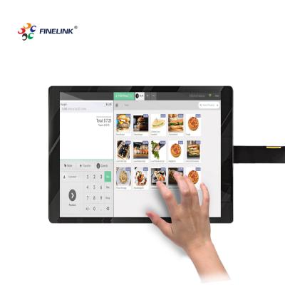 中国 RS232 インターフェイス 防水タッチスクリーン パネル 15 インチ PCAP 容量タッチスクリーン 販売のため