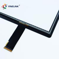 China 15.6 Inch Industrial Open Frame Capacitive Touch Screen 10 Point Multi-Touch Black for sale