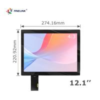 China 10.4 Inch Projected Capacitive Multi Touch Screen PCAP for Kiosk 10 Points for sale