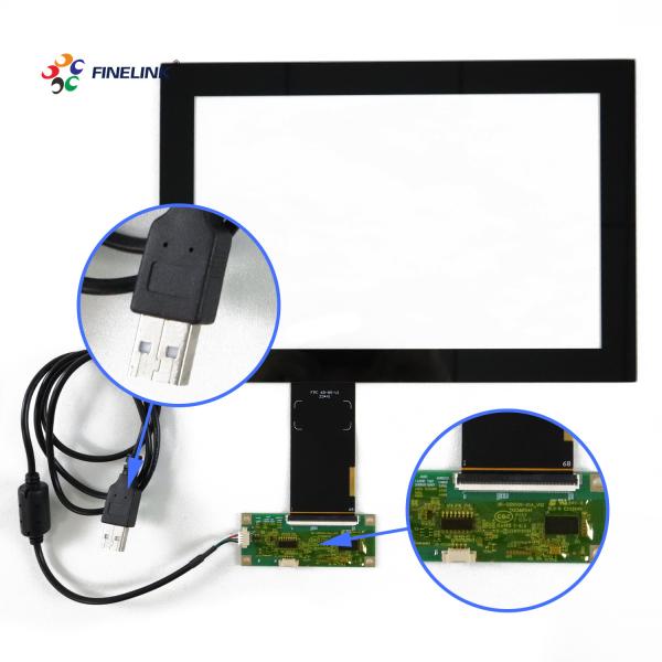 Quality 10.1 Inch Open Frame Monitor ODM Multi Touch Capacitive Touchscreen Panel for sale