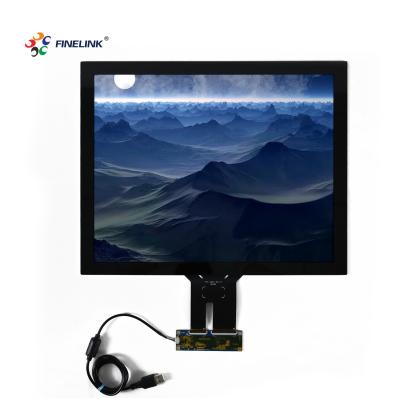 China 17-inch industriële scherm waterdicht capacitieve touchscreen voor buitenreclame Te koop