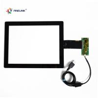 China 10.4 Inch Waterproof PCAP Glass Touch Panel with EETI Controller for Raspberry Pi Industrial Control for sale