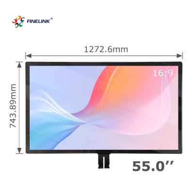 Cina Multi Point Touch 55 Inch G G Touch Panel con grande LCD e IC FPC in vetro in vendita