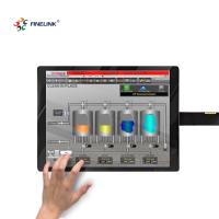 China 15 Inch Custom Capacitive Touch Screen Panel with USB Connection Cable for sale