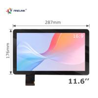 China 11.6 Inch I2C Capacitive Touch Panel PCAP 287mm Width 10 Point Multi-Touch for sale