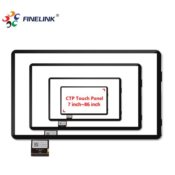 Quality Custom PCAP Capacitive Touch Screen 10.1 Inch 172.6mm Width for sale