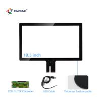 China Custom Multi Finger Touch Screen Sensor 250x428mm 178° Viewing Angle IIC USB RS232 for sale