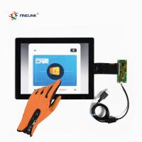 China 10.4 Inch Glove Multi-Touch Capacitive Touch Screen Panel for POS with USB Controller for sale