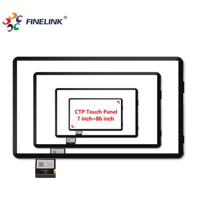 China 7 10.1 12.1 13.3 15 17 18.5 21.5 27 인치 의료 및 산업용 디스플레이용 멀티 터치 용량 터치 패널 for sale