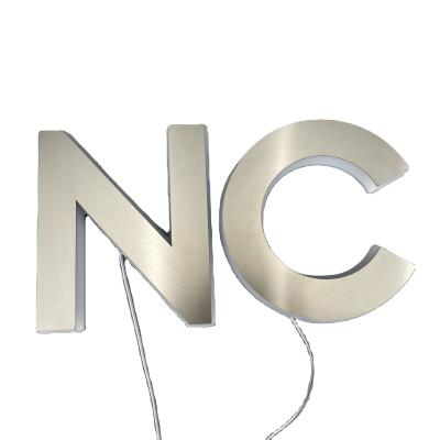 Factory Customization Backlit Letters Numbers And Letters Led Outdoor Sign 3d Led Sign