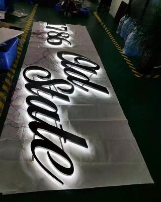 China Outdoor Wall Store Front Advertising 3d Business Signage Shop Logo Acrylic Channel Letters Illuminated Led Electronic Signs for sale
