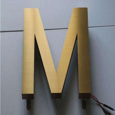 China Advertisement Track Decorative Led 26 Alphabet Abs Up Letter Light Ip Letters for sale