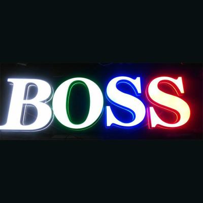 China Hot Selling Outdoor Store Letter Channel Signs Acrylic 3d Led Letter Signboard for sale