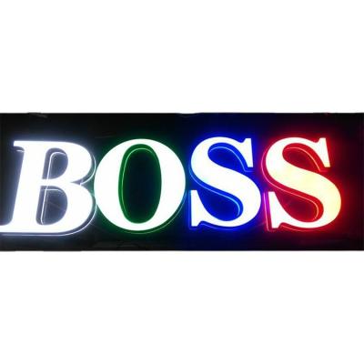 China 3d Led Sign Sample Signboard Signage Advertising Logos Waterproof Customized Led Sign Box for sale