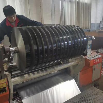 Cina Film di poliestere metallizzato in rame blu e nero o alluminato per imballaggi e condotte in vendita