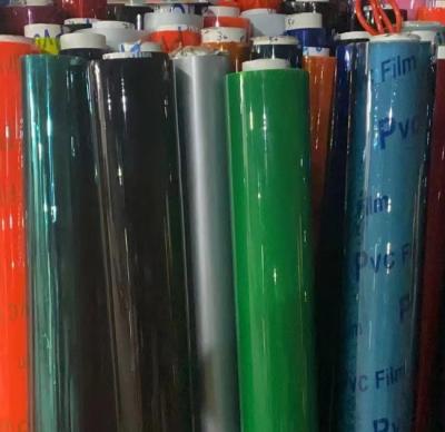 Cina Prodotto all'ingrosso di pellicola di plastica trasparente di colore in PVC pellicola morbida pellicola trasparente in PVC in vendita