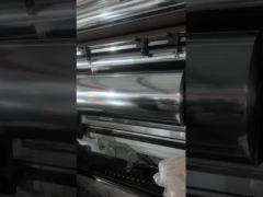 Película de plástico de cobertura UV prateada preta 25um/30um/35um para agricultura