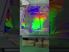 Película holográfica para animais de estimação Imprimível Impressão Primer Revestimento Película refletora holográfica Película de laminação térmica