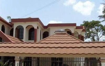 China Environment Friendly Modern Roofing Tile Stone Coated Steel Roof Tile For Houses for sale