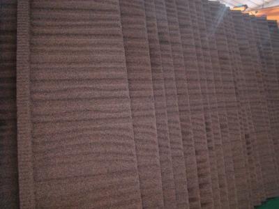 China 2019 Newest building material roman tiles type stone coated steel roof tile for sale
